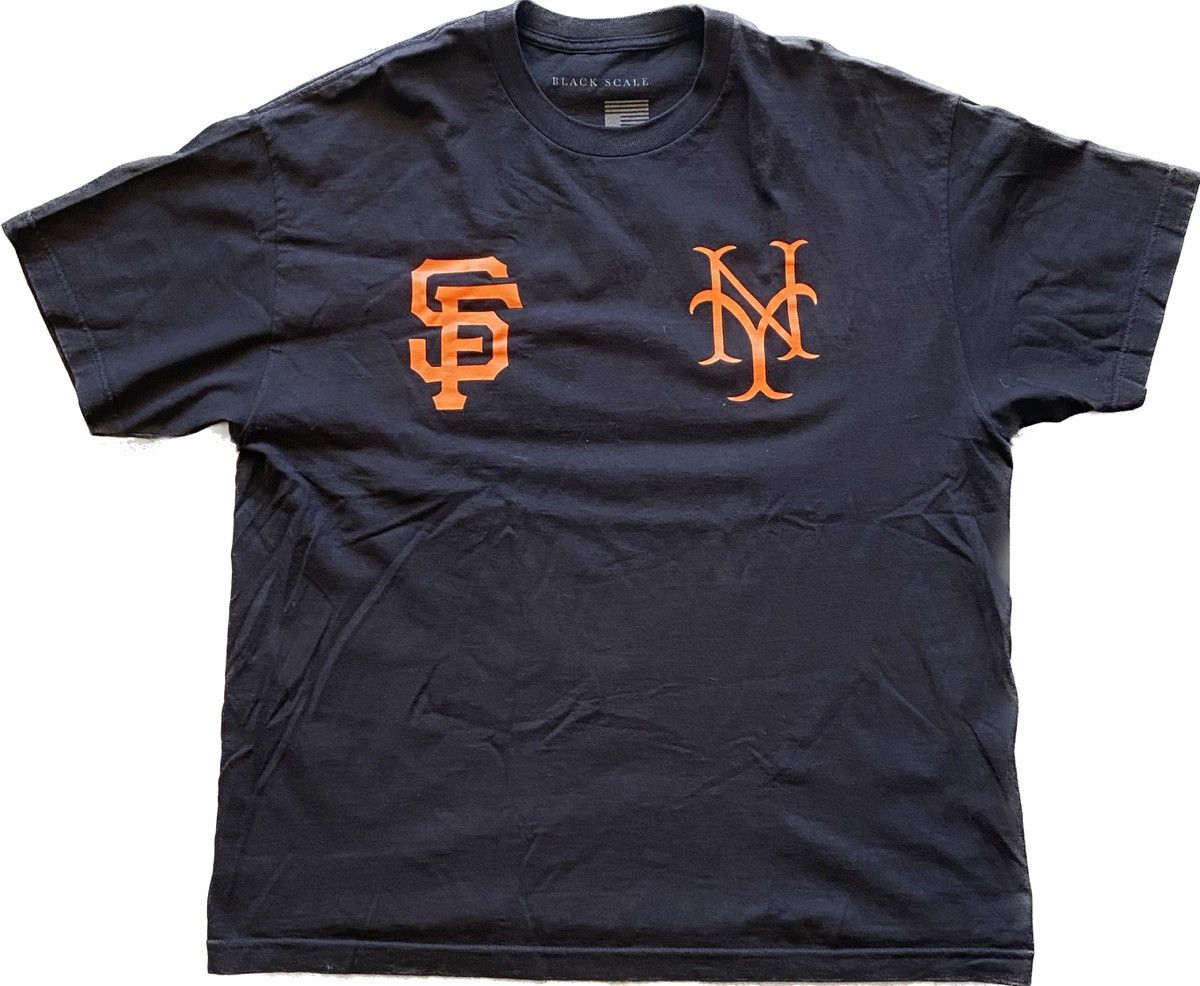 Streetwear Black Scale BLVCK SCVLE SF Giants Championship T-shirt | Grailed