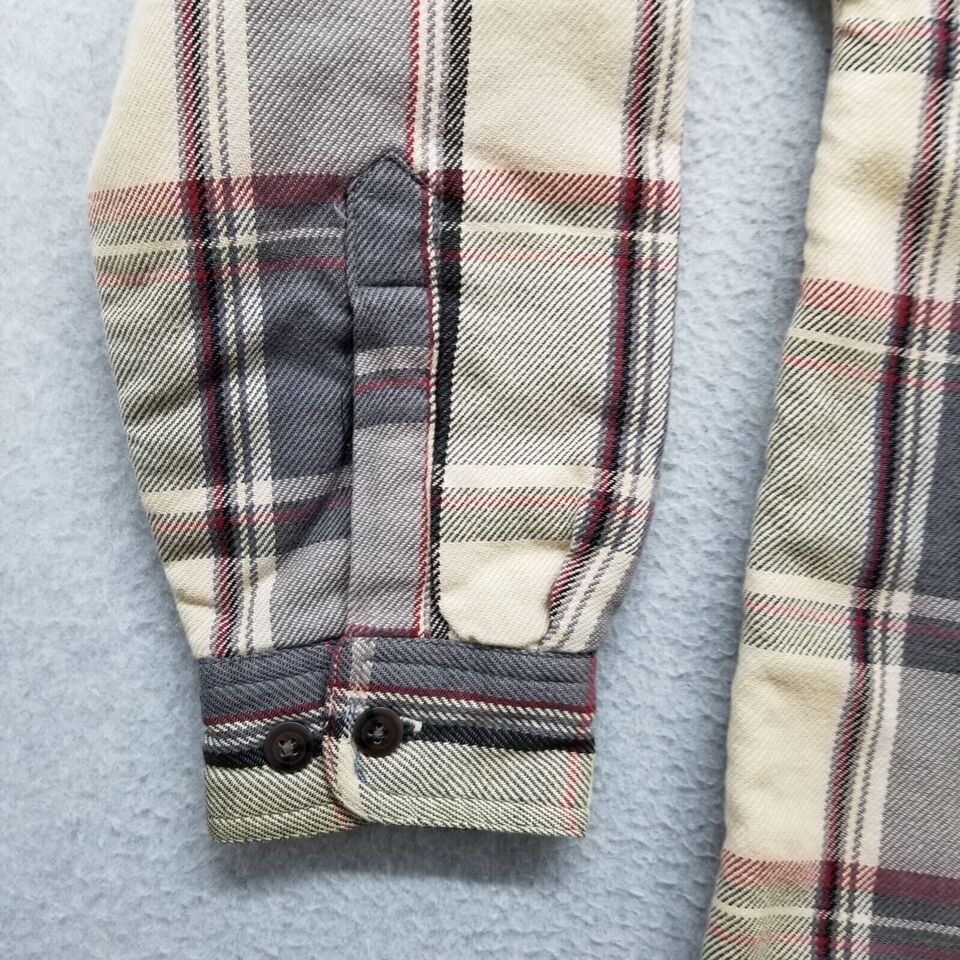 Wolverine Wolverine Jacket Mens Medium Plaid Button Up Shaket Pockets ...