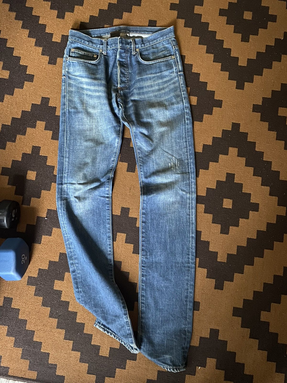 Hedi Slimane SS06 Dior Homme reg wash denim by Hedi Slimane | Grailed