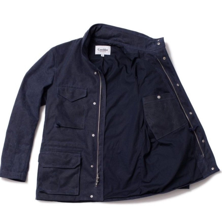 Corridor Corridor NYC Navy Waxed Cotton M65 | Grailed