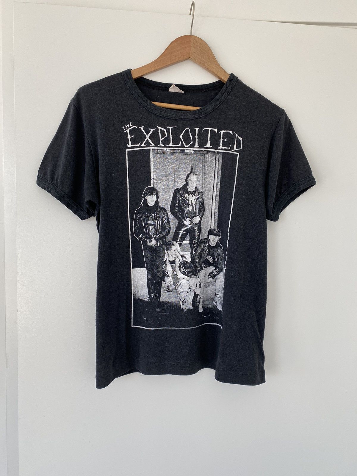 Vintage 1980s The exploited band tee | Grailed