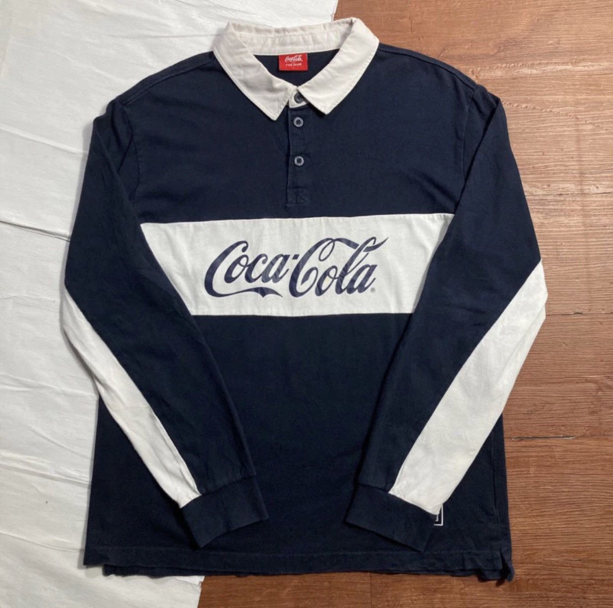 Coca Cola Coca Cola x Polham Rugby Shirt | Grailed