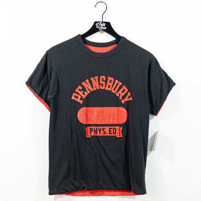 Vintage Double Face Reversible Pennsbury Phys Ed. T-Shirt VTG | Grailed