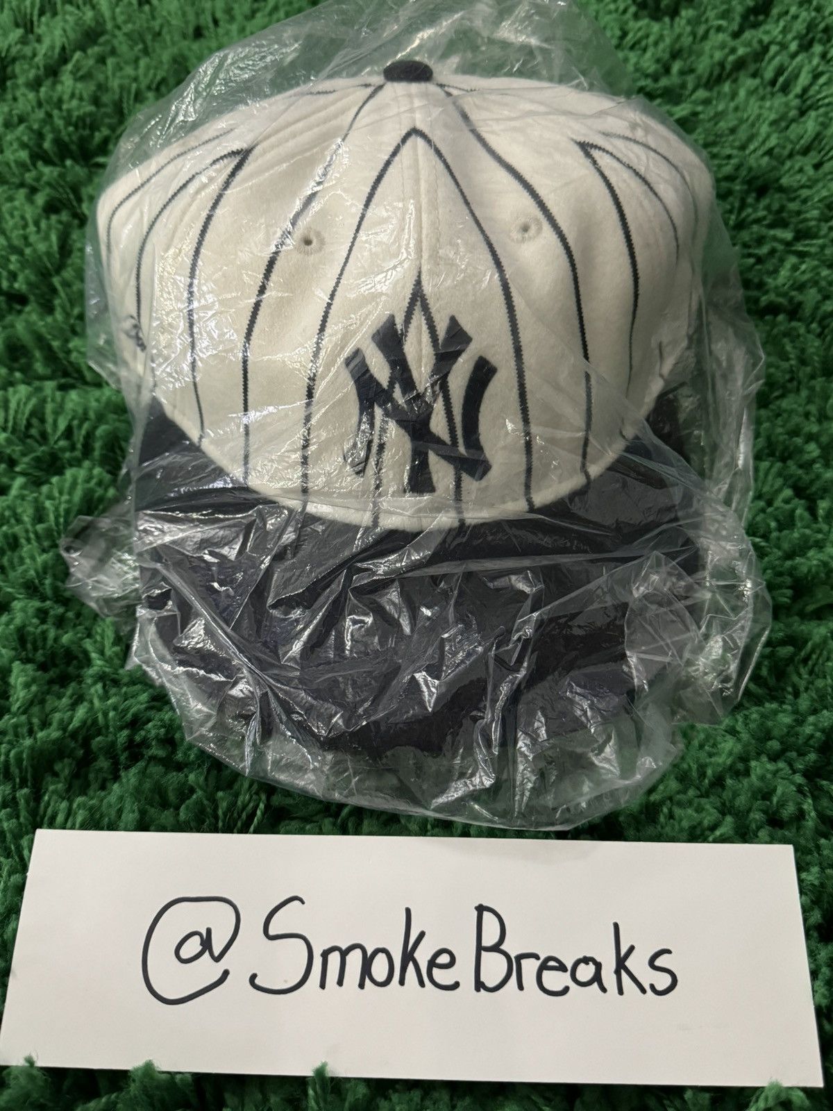 New Era Rare Aime Leon Dore New Era Wool Pinstripe Yankee Hat | Grailed