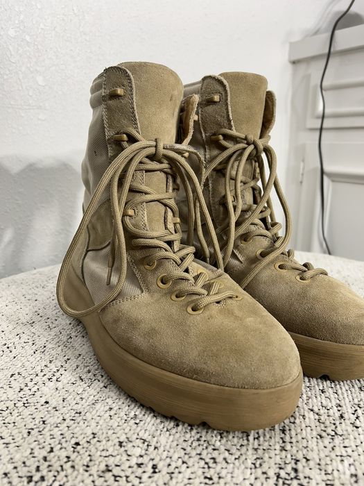 Kanye West YEEZY SEASON 3 Military Boot (46) Rock | Grailed