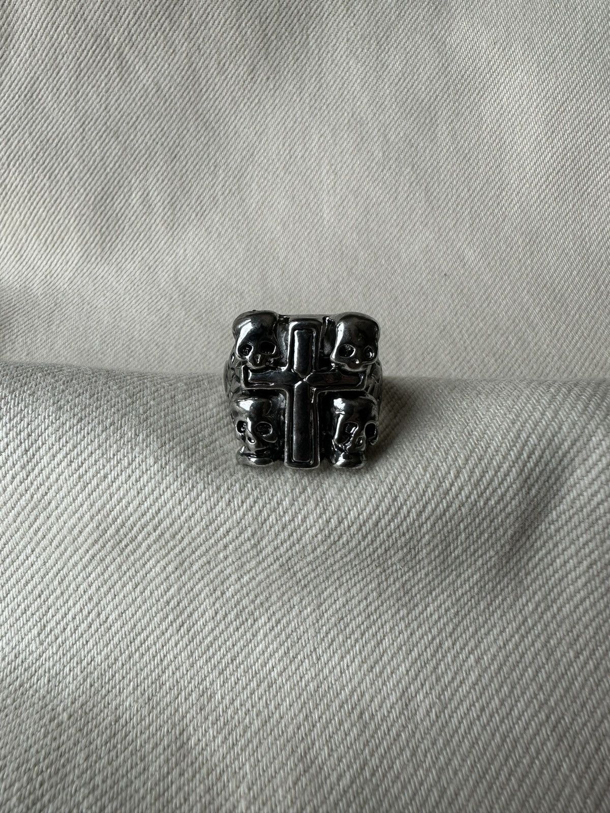 Vintage Vintage Skull Cross Opium Ring | Grailed