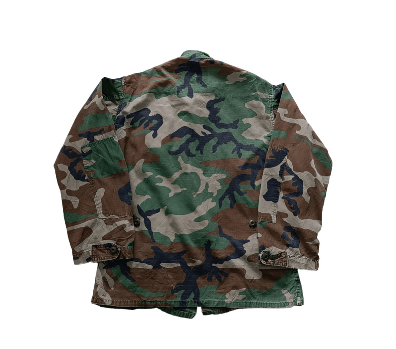 Vintage 90s Combat Army Uniform Button Up Shirt | Grailed