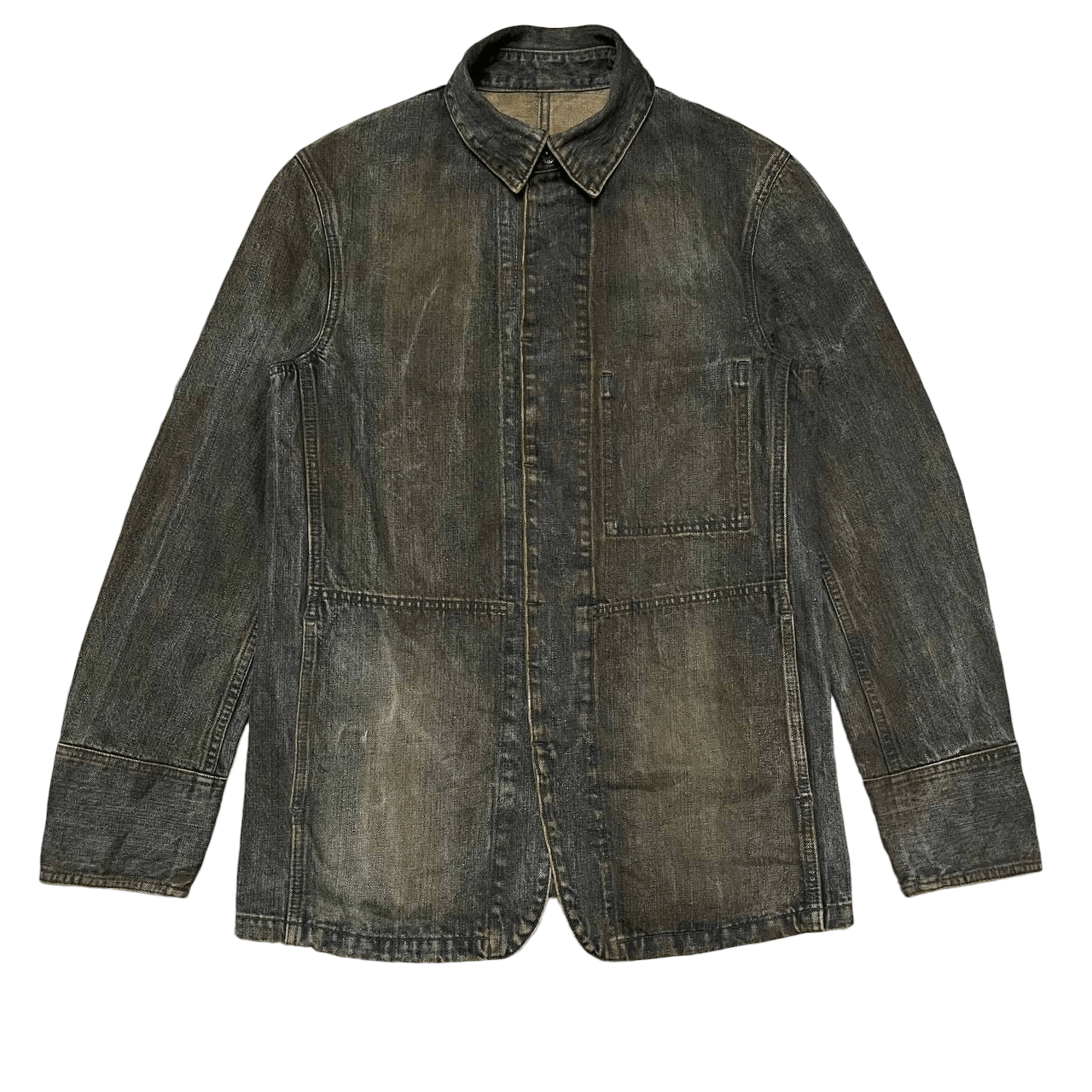 Attachment Vintage Attachment Chore Denim Jacket | Grailed