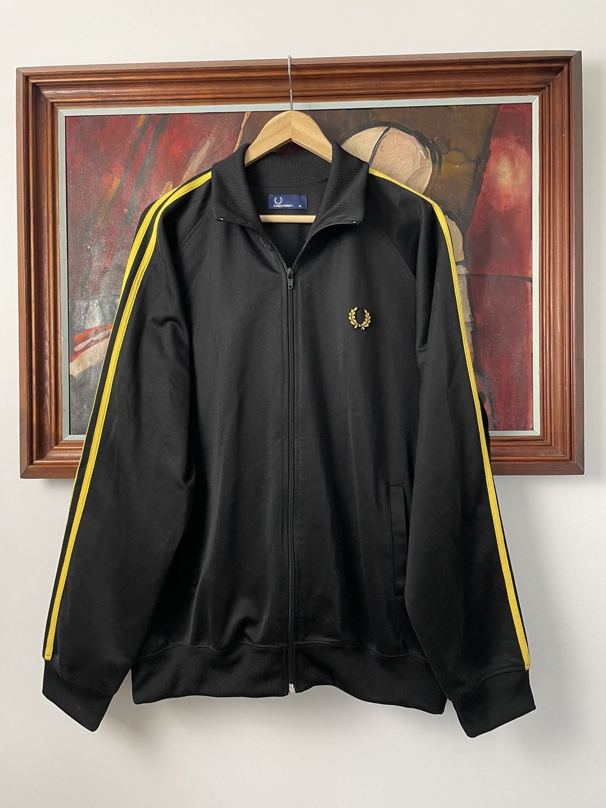 Fred Perry × Hype × Vintage Fred Perry Vintage Track Top Hype Rare ...