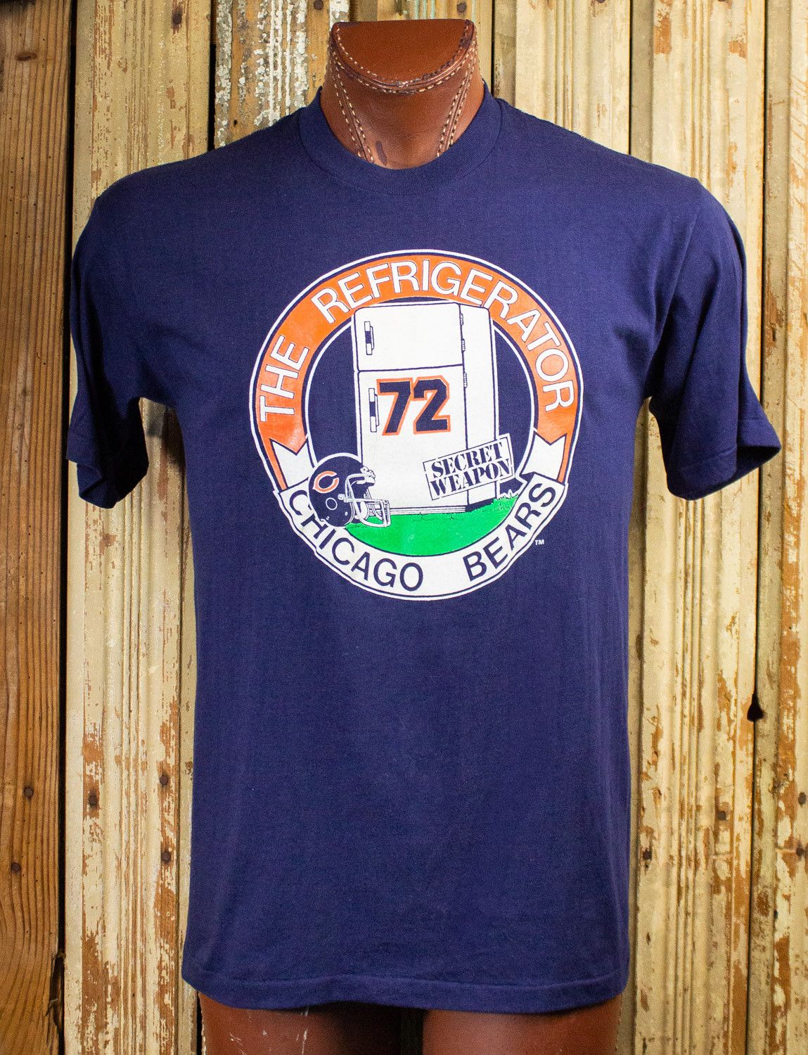 Vintage Vintage Chicago Bears Refrigerator Graphic T Shirt 80s | Grailed