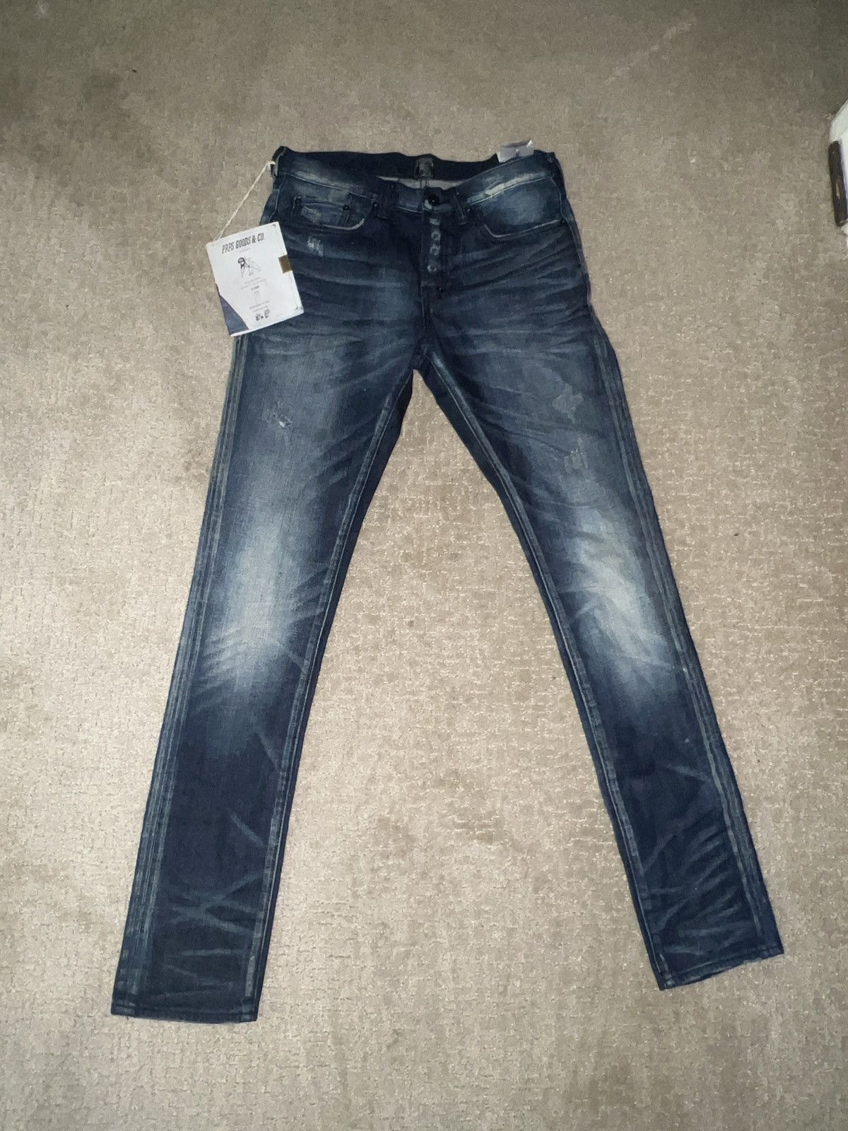 Japanese Brand × Prps NAVY BLUE PRP JEANS | Grailed