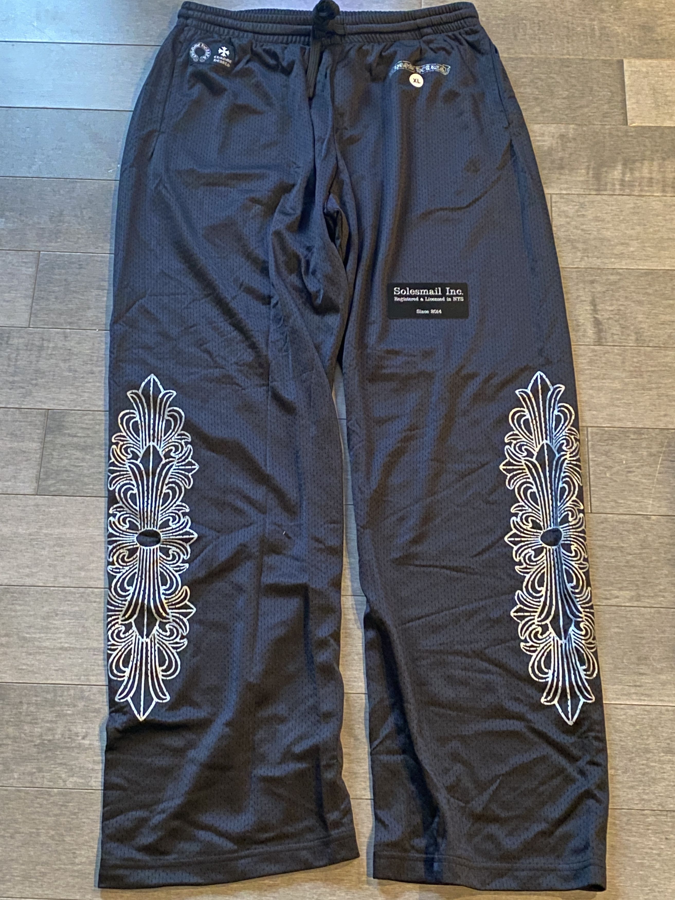 Chrome Hearts Chrome Hearts Mesh Varsity Warm Up Pant | Grailed