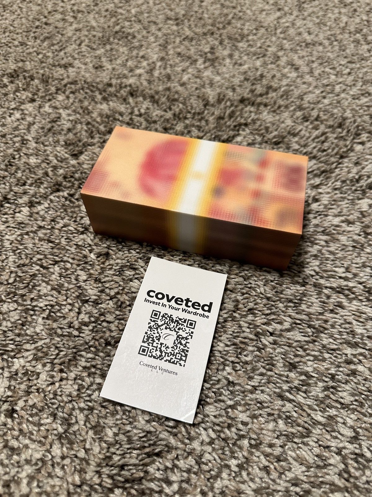 MSCHF MSCHF Money Blur Peso Cash Stack Figure Brick | Grailed