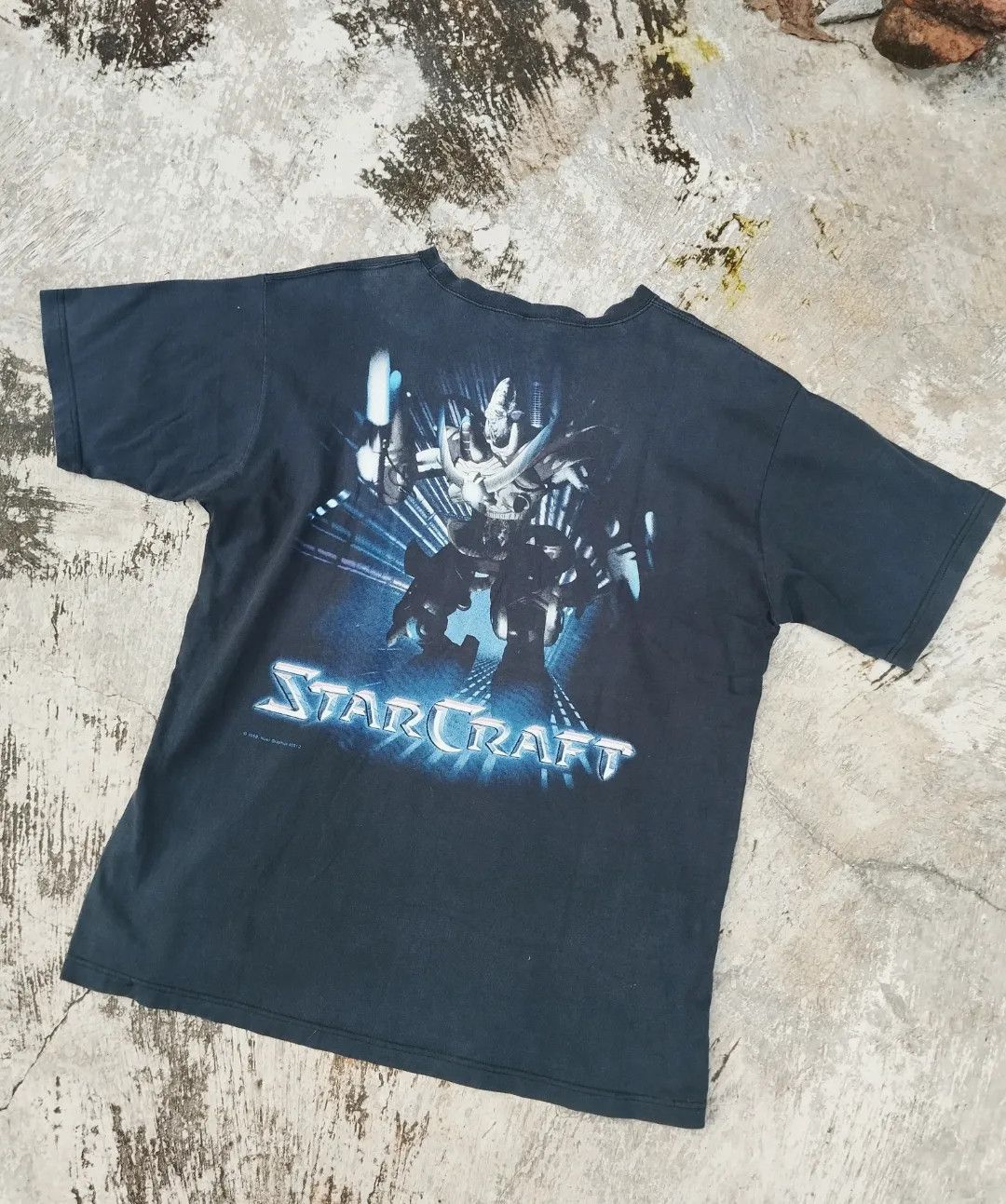 Vintage Vtg game tees x StarCraft x Michael tag x 1999 | Grailed