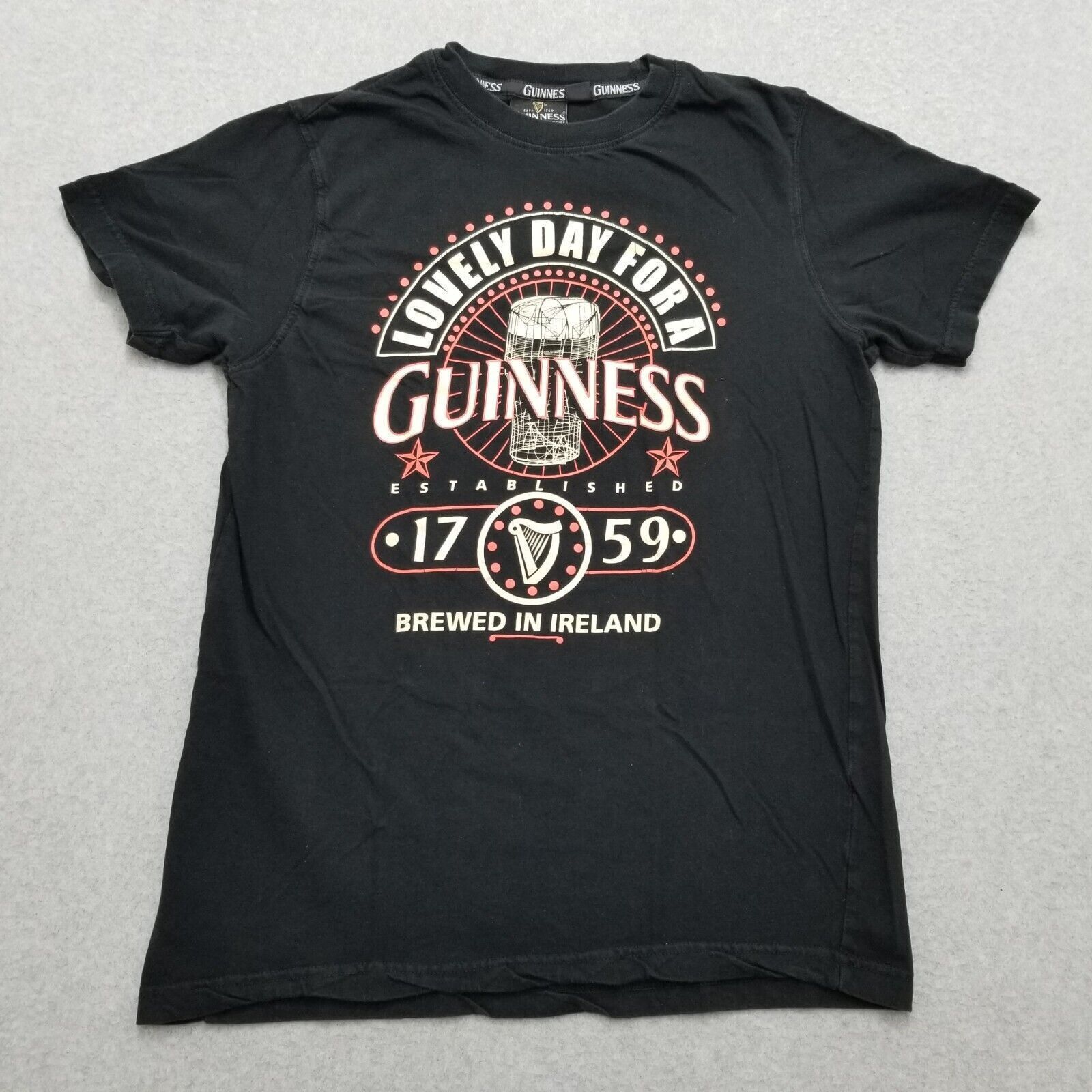 Other Guinness Shirt Mens Large Short Sleeve Crew Neck Spell Out | Grailed