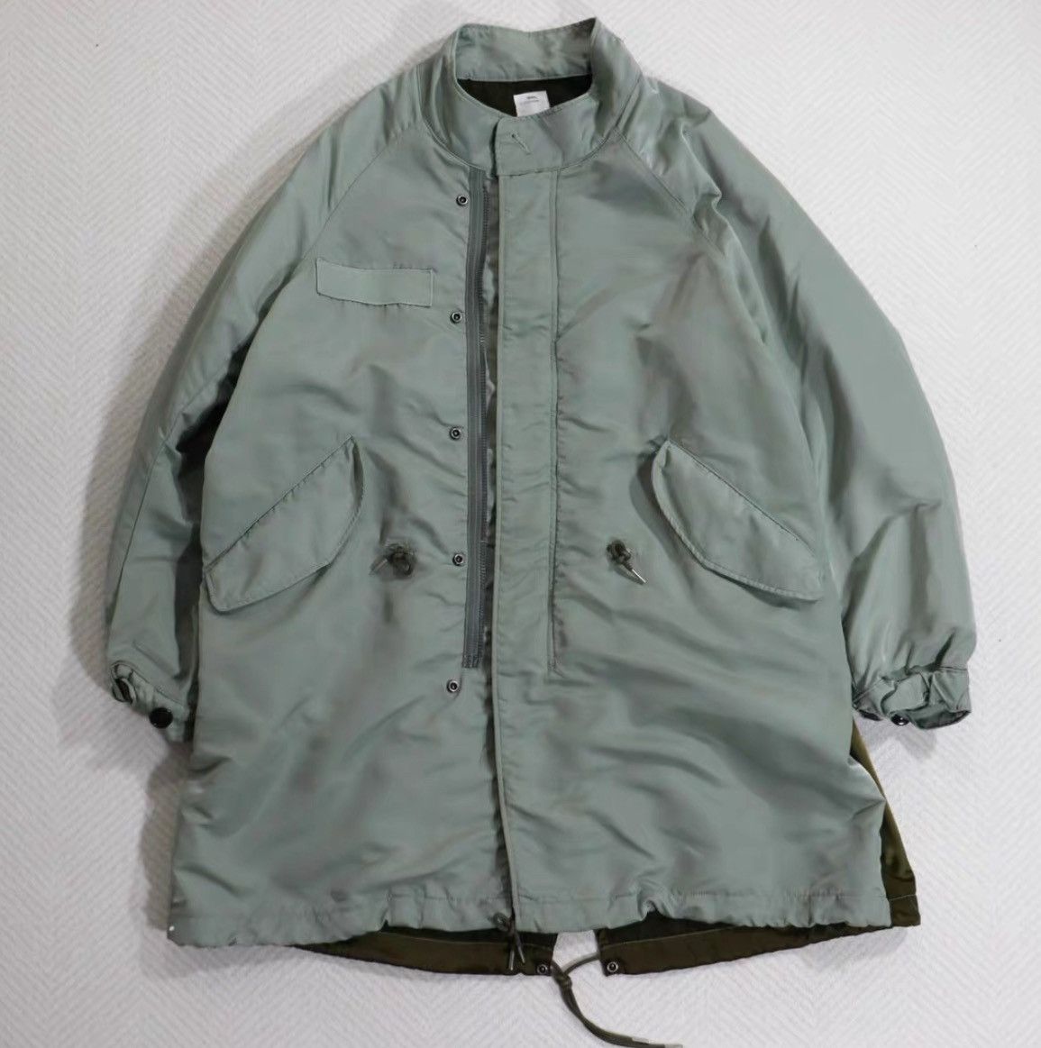 Visvim Visvim 20ss Six Five Fishtail Parka Mud Dyed Fishtail Coat | Grailed