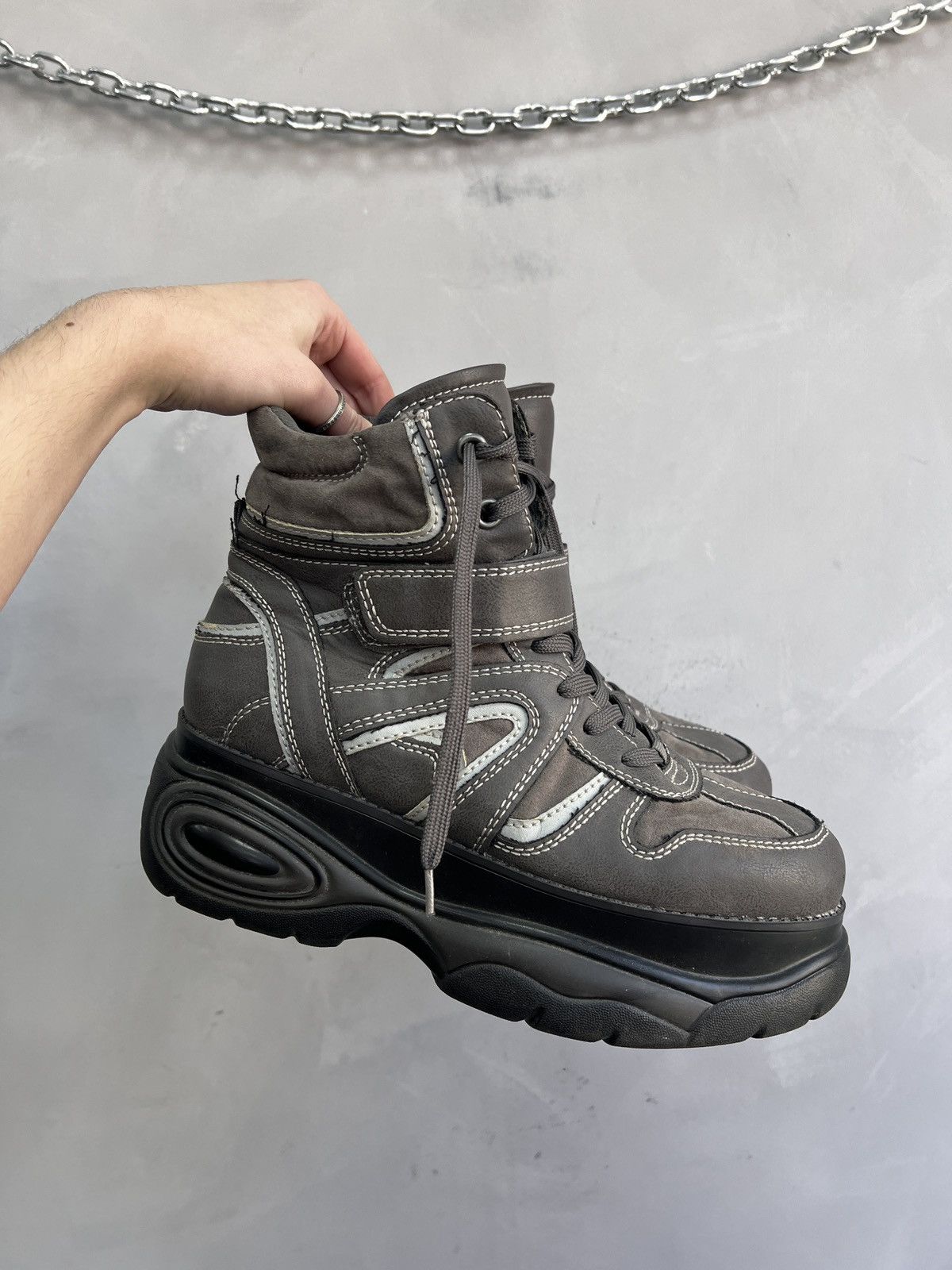 New Rock Hype boots new rock style platform vintage street style | Grailed