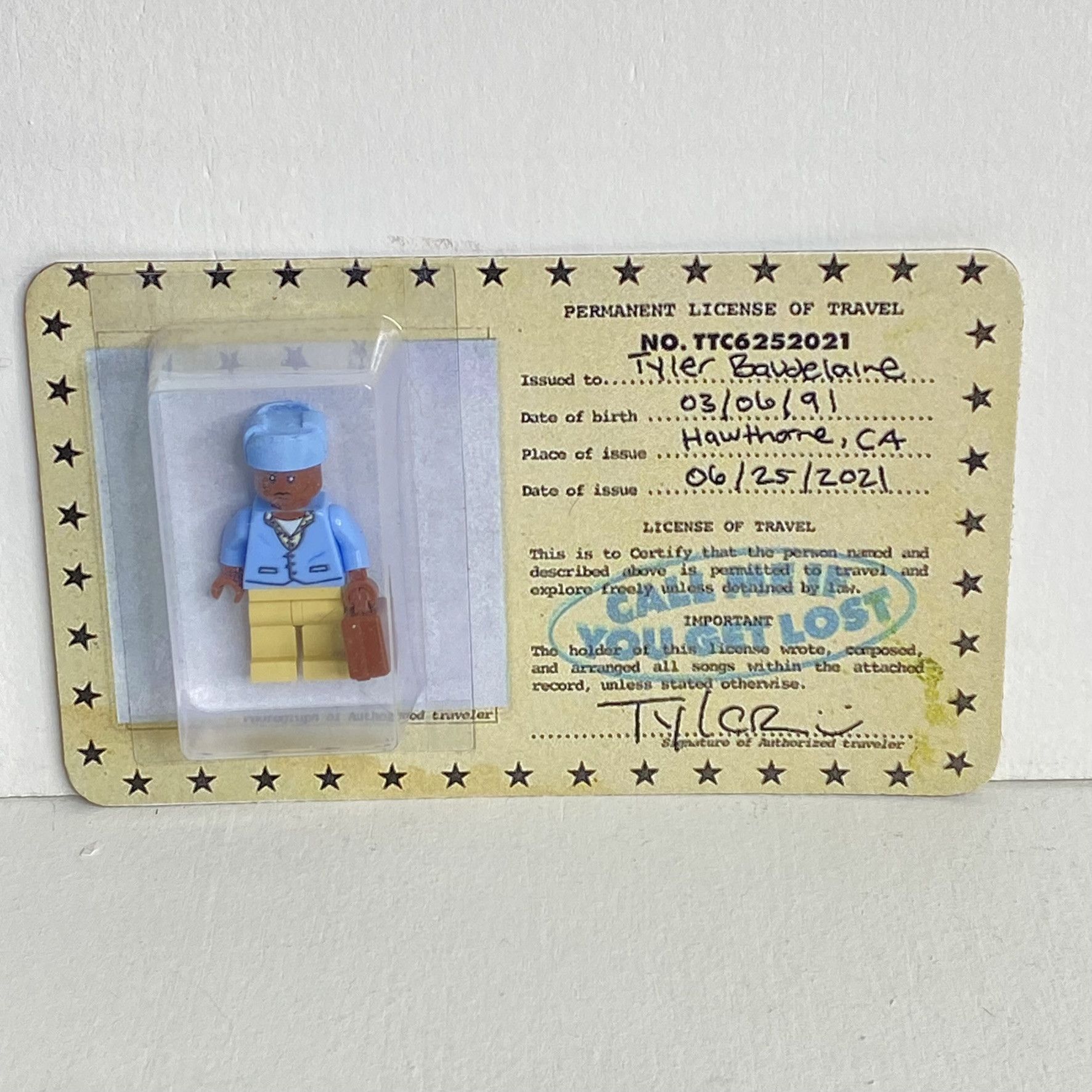Canvas Tyler the Creator "Call Me If You Get Lost" Lego | Grailed