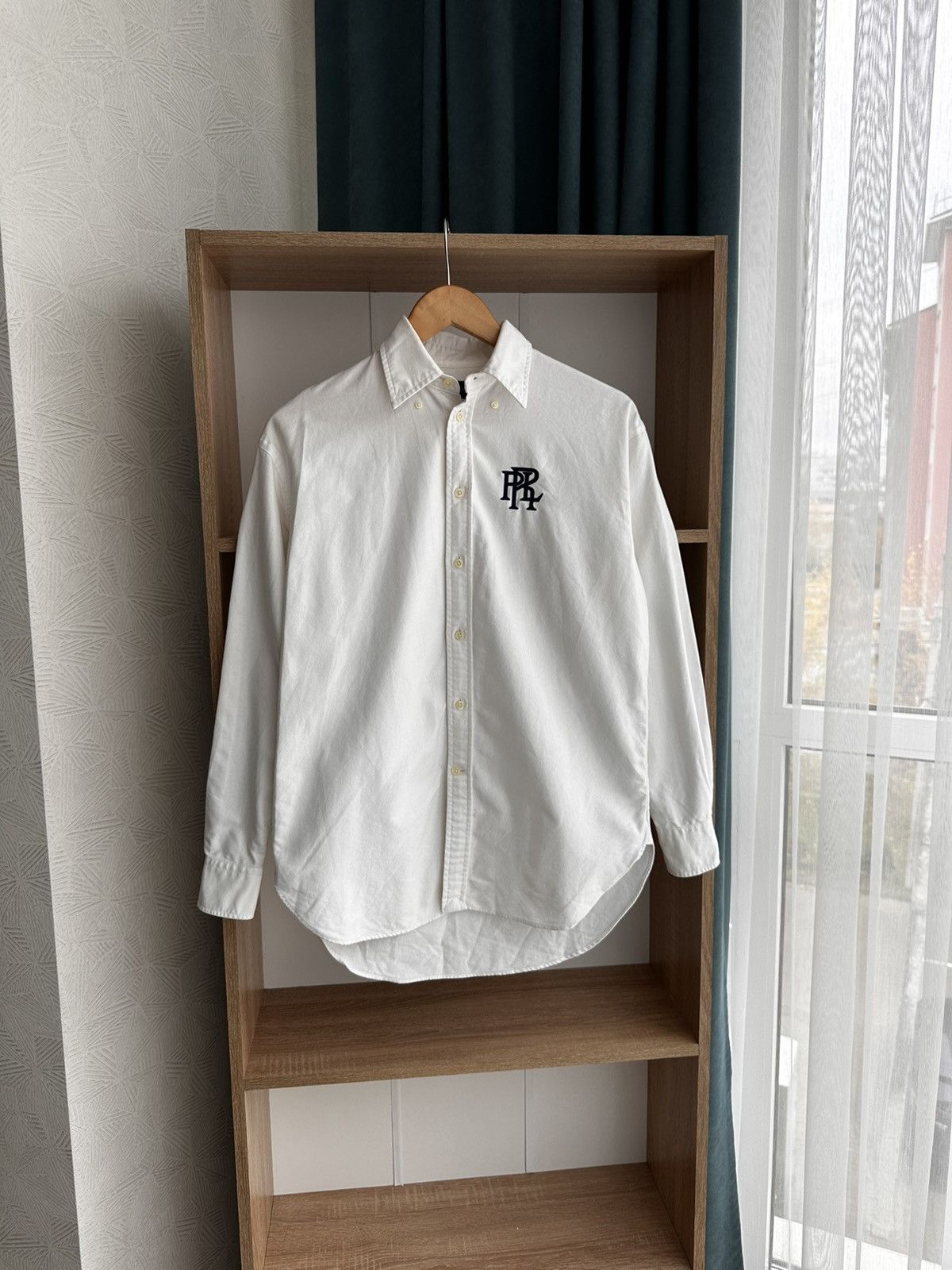 Polo Ralph Lauren Vintage Polo Ralph Lauren RRL Logo White Shirt | Grailed
