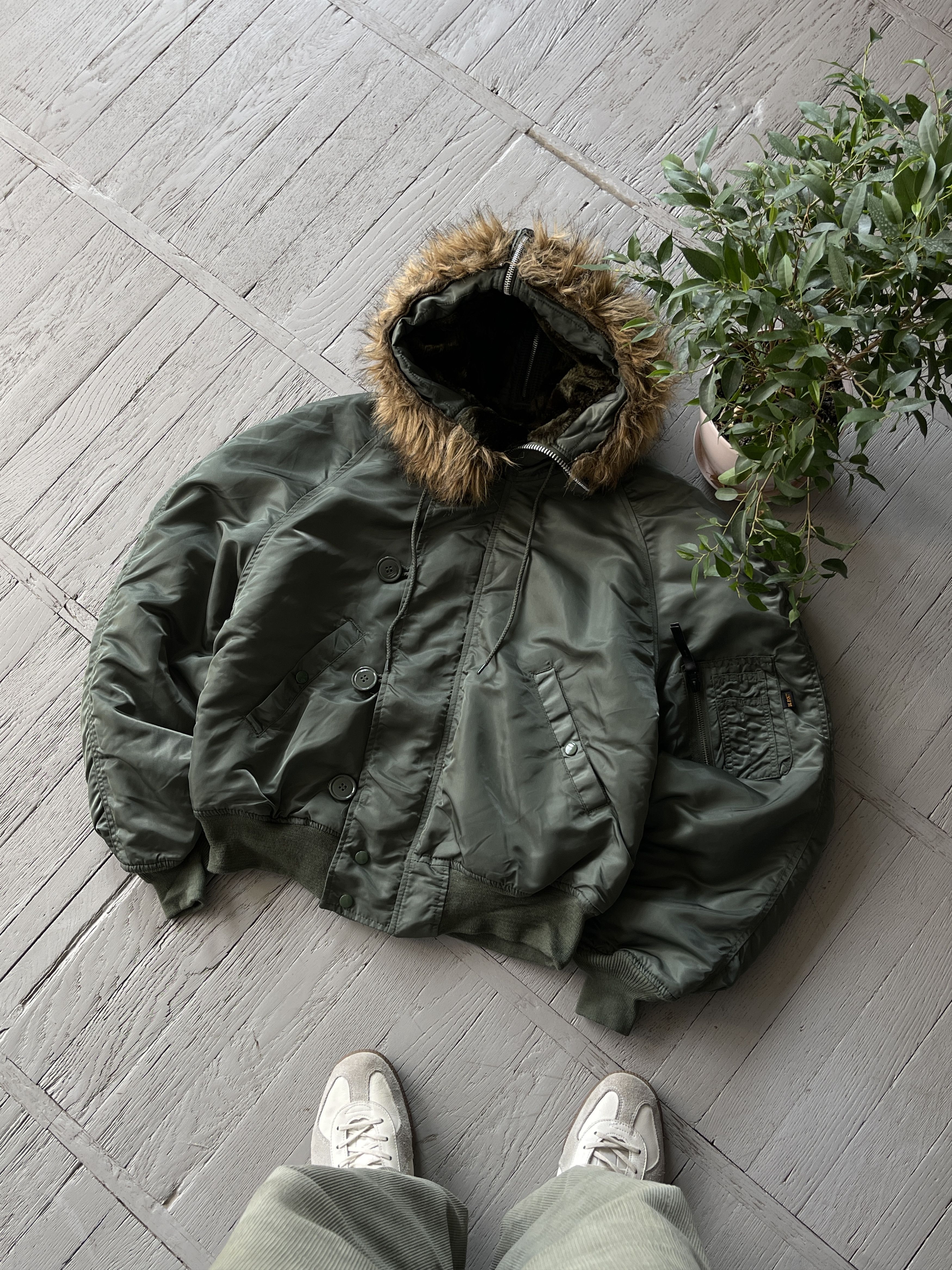 Avant Garde × Japanese Brand × Vintage Vintage N2B Intermediate Hooded ...