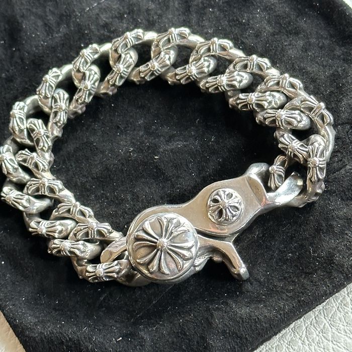 Chrome Hearts Chrome Hearts Long Extra Fancy Cuban Link Bracelet | Grailed