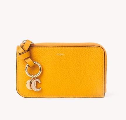 Chloe o1loc1c0424 Size: OS CHC21 Card Holder in Sunflower Yellow | Grailed