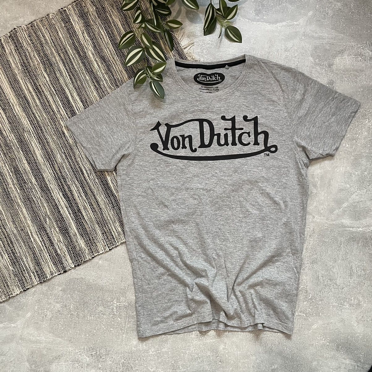20471120 × Streetwear × Von Dutch Von Dutch Y2K tee shirt punk emo ...