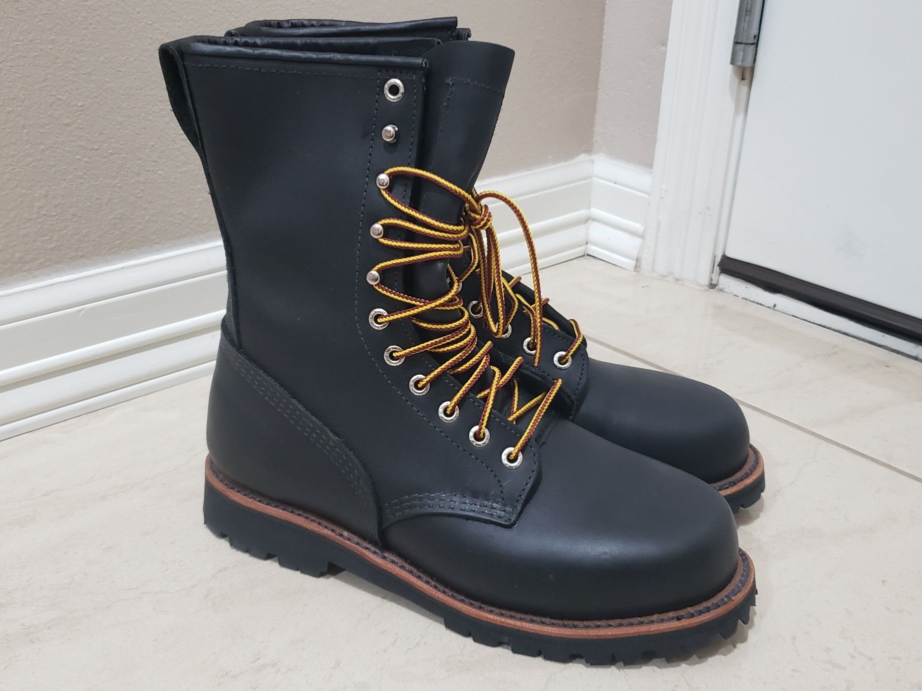 Red Wing New Red Wing 1698 Black 9 Women Punk Rugged Gothic Aesthetic ...