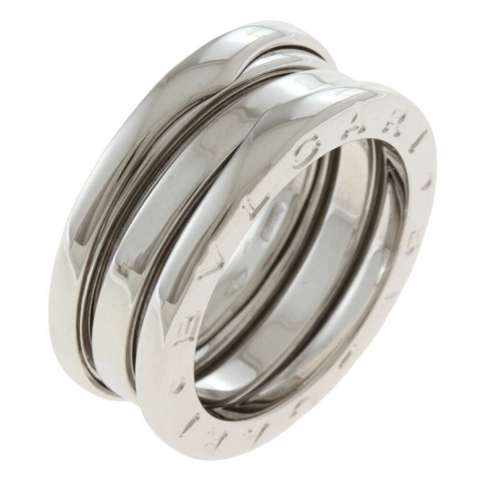 Bvlgari BVLGARI B-zero.1 B zero one 3 band ring No. 7.5 18K K18 white gold ladies | Grailed