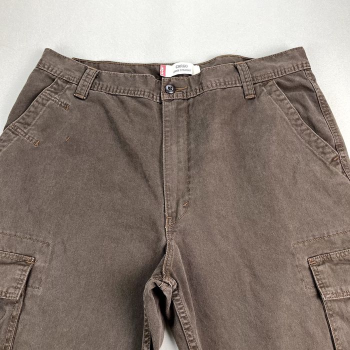 Levi's Levis Cargo Pants Mens 40x32 Brown Loose Fit Straight Leg | Grailed
