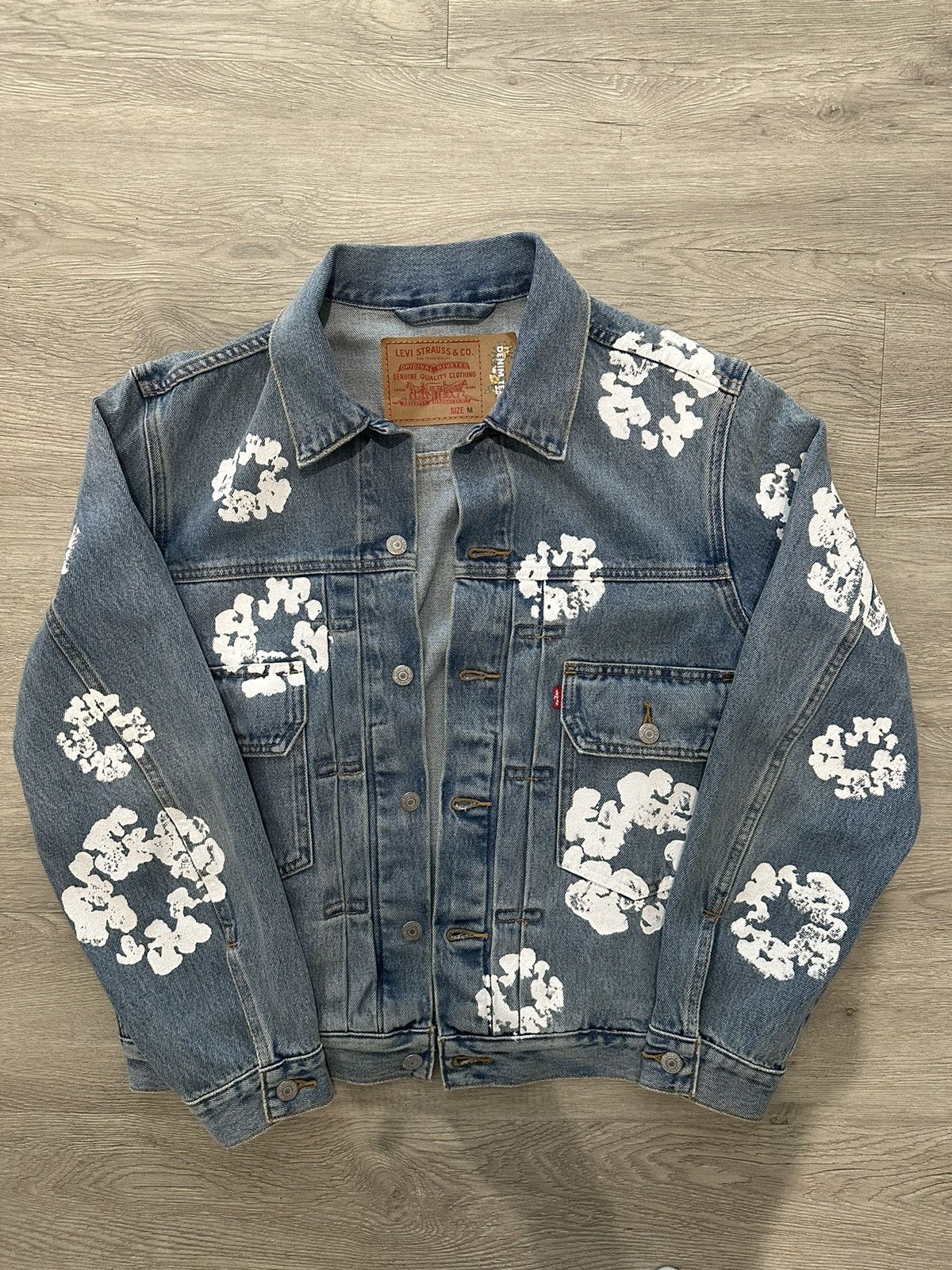 DENIM TEARS All Over Wreath Jacket | Grailed