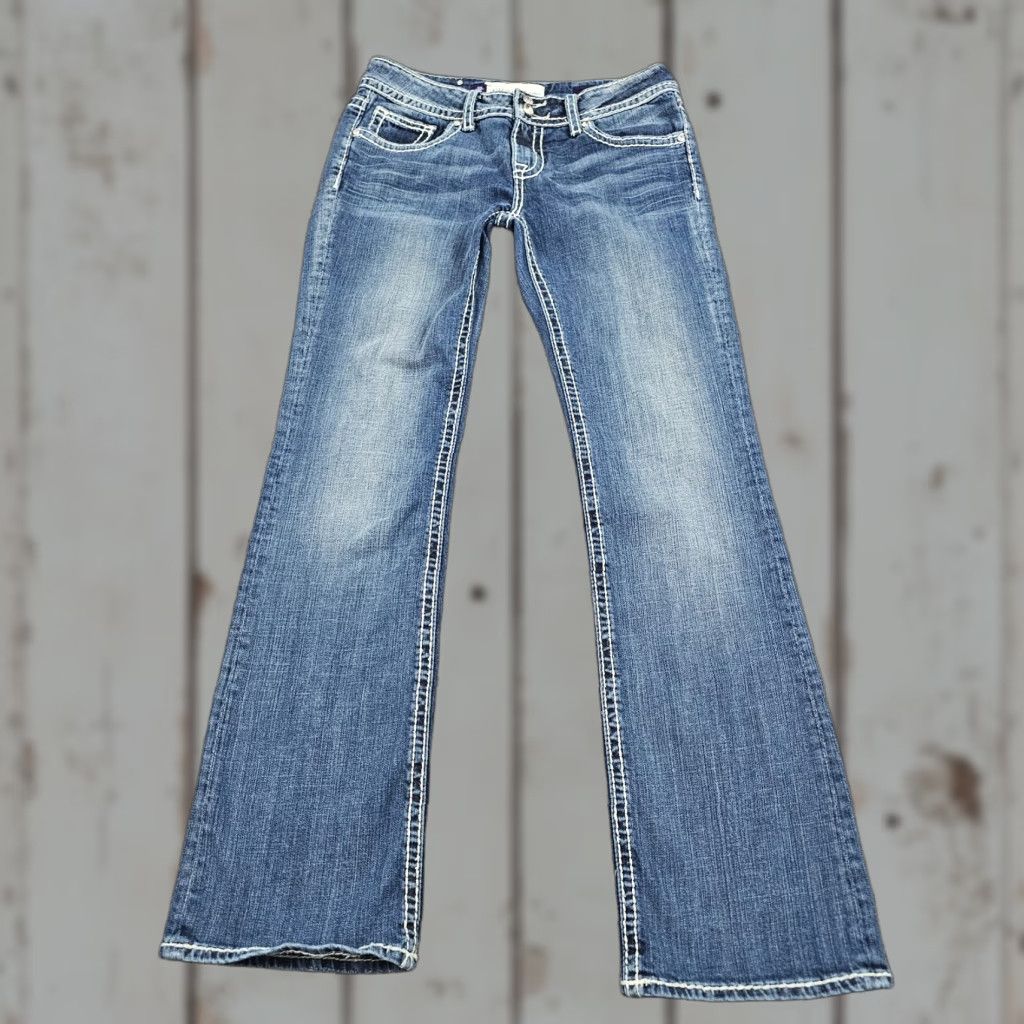 Vintage VINTAGE Vigoss Womens Bootcut Jeans 29 Low Rise Medium Wash ...