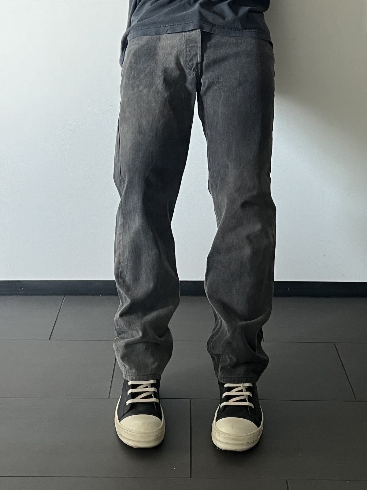 Levi's × Vintage Vintage Smoke Pattern Levi’s 501 Denim Jeans | Grailed