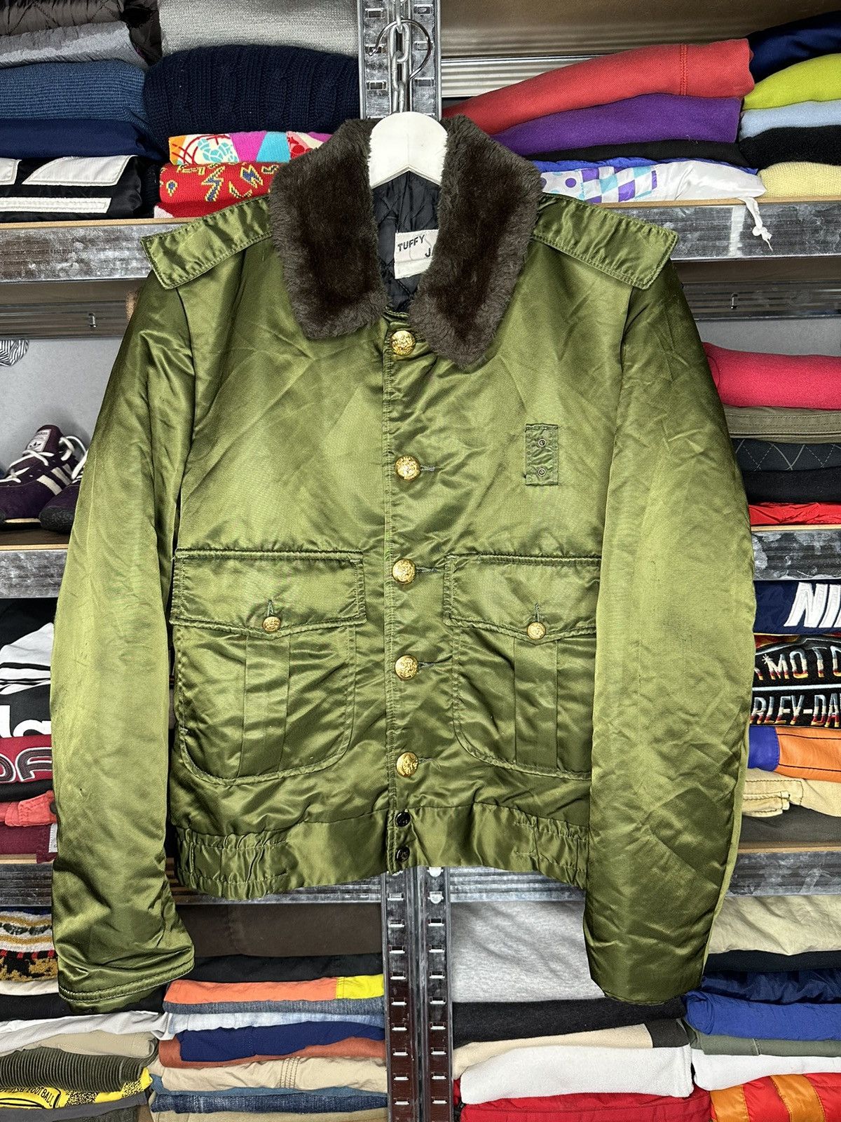 Vintage 1970s Delta Uniform Company Tuffy Jac Fly Military Jacket | Grailed