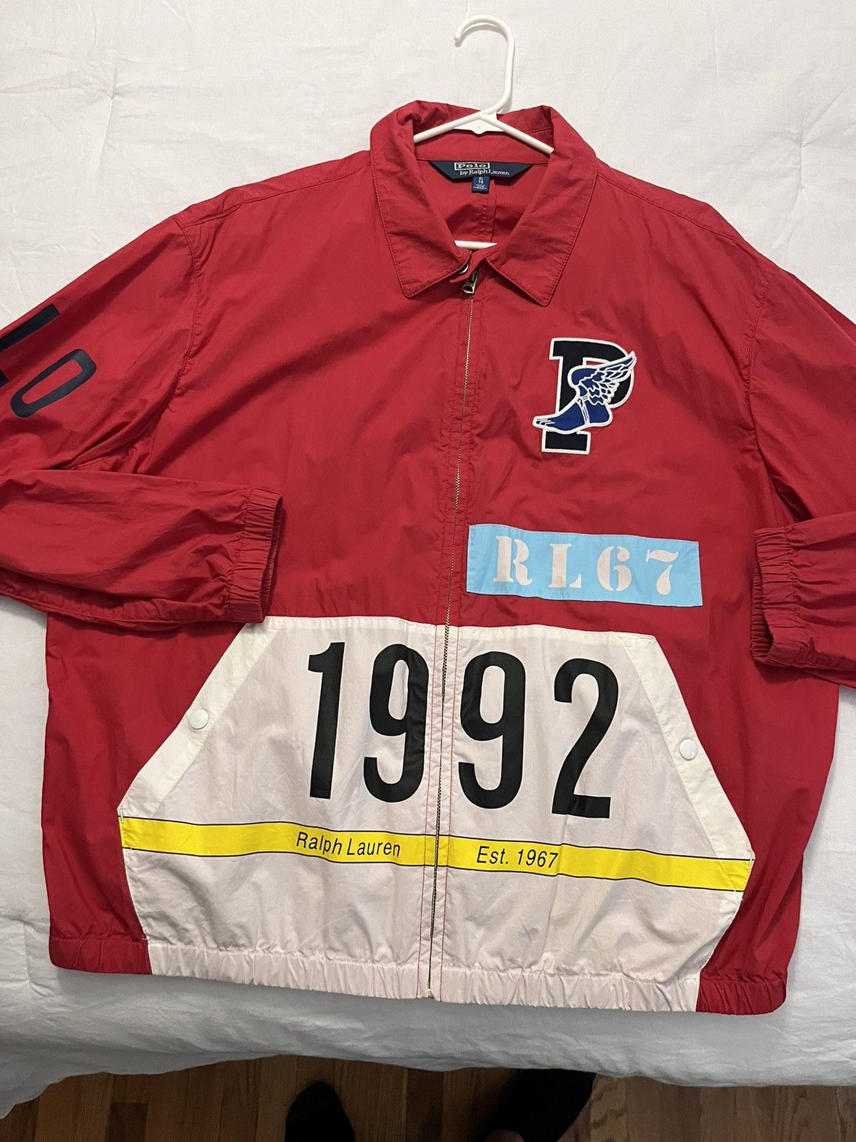 Polo Ralph Lauren Stadium 1992 pwing track jacket | Grailed
