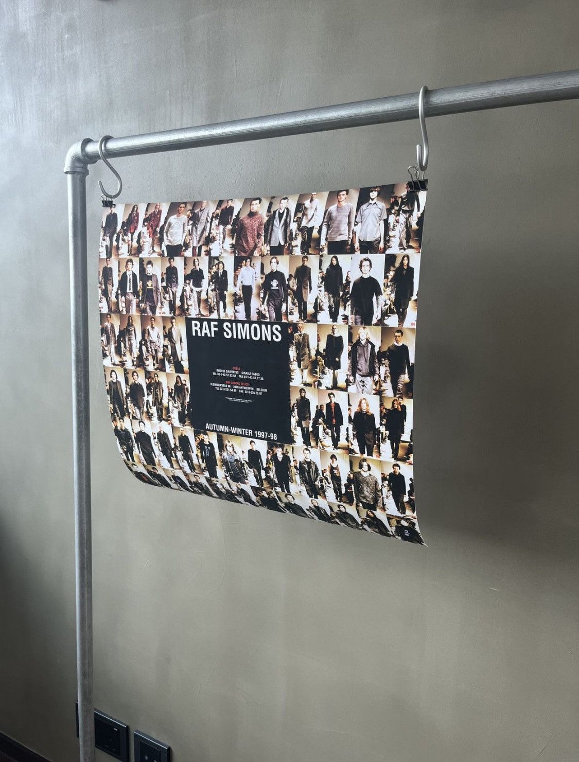 Raf Simons A/W 1997 "Teenage Summercamp" Runway Poster | Grailed