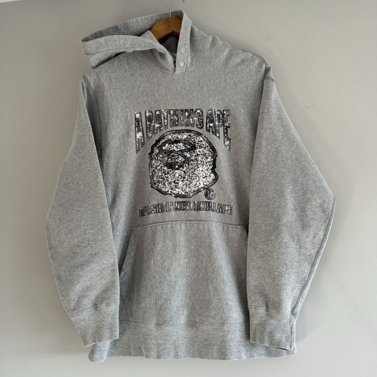 Bape OG Cash Money Records Angry Ape Pullover Hoodie | Grailed