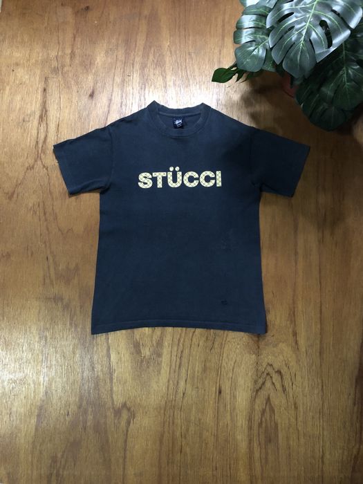 Vintage 💥RARE💥Vintage 90s Stussy Stucci Tee | Grailed
