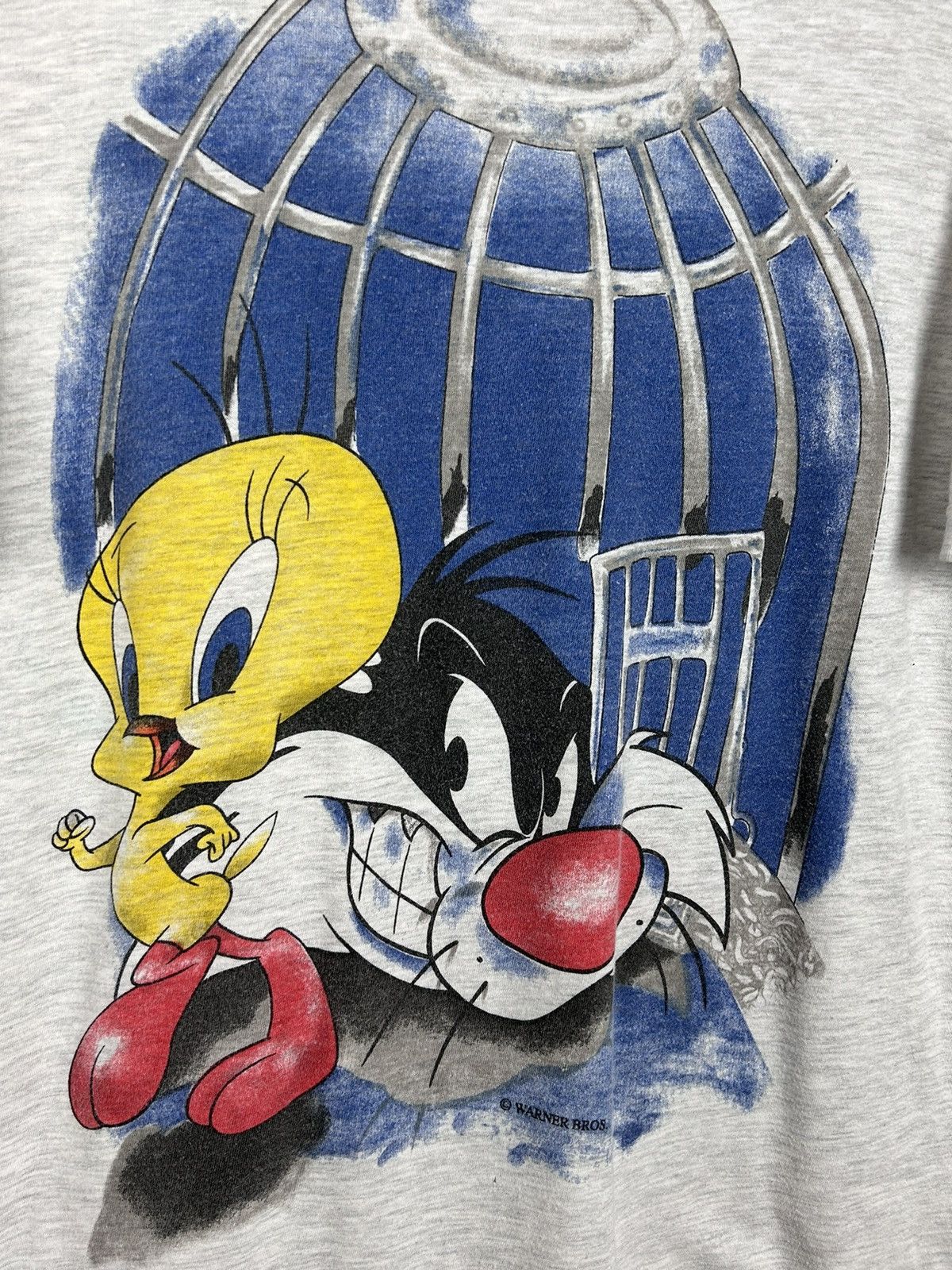 Vintage Vintage Warner Bros Tweety Pie And Sylvester Cat T-Shirt | Grailed