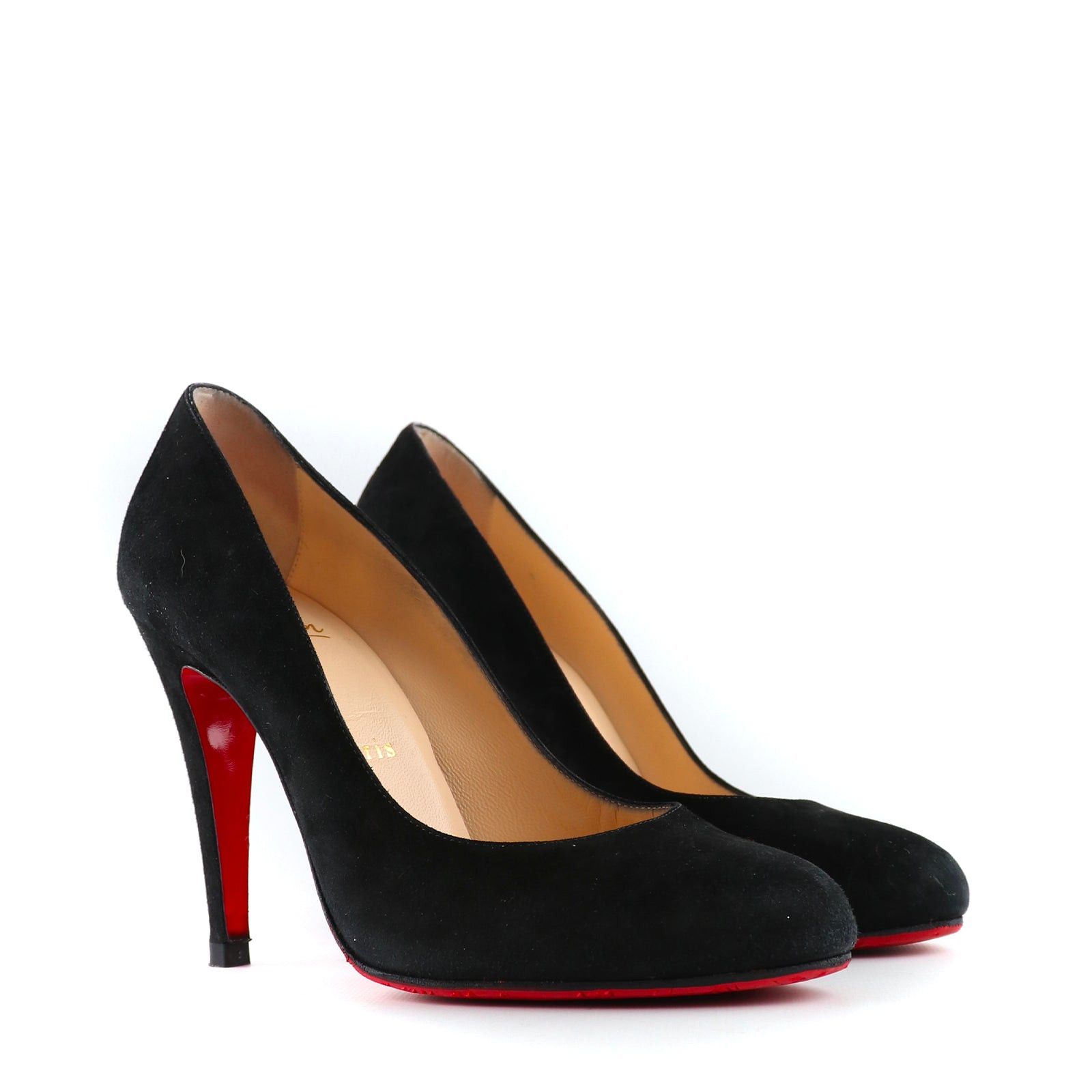 Christian Louboutin LOUBOUTIN - Ron Ron pumps in black suede (T36.5 ...