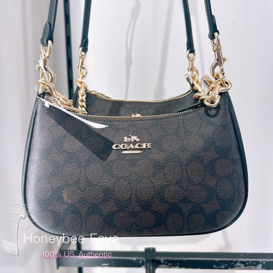 Coach Teri Shoulder Bag In Signature Canvas CV933 | Grailed