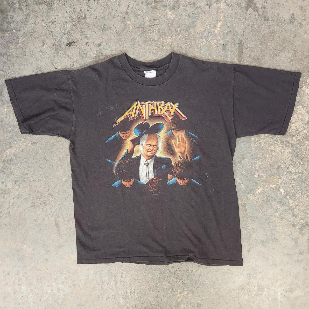 All Sport Vintage 2000 Anthrax "Bee Line Across America" Tour T-Shirt ...