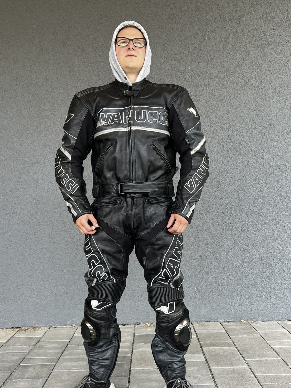 Other Vanucci Vintage Racing Leather Moto Suit Rare Size 52 Sport | Grailed