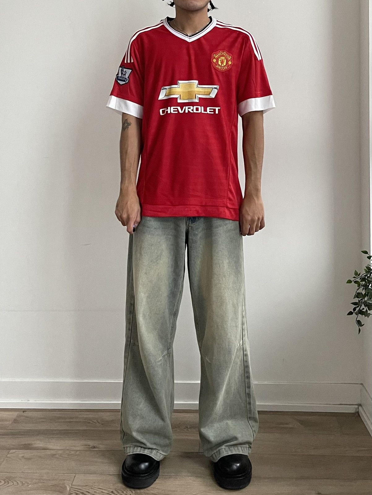 Vintage VINTAGE BLOKE CORE "MANCHESTER UNITED" FOOTBALL JERSEY | Grailed