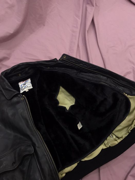 Bomber Jacket B2 LEATHER BOMBER FLIGHT JACKET | Grailed