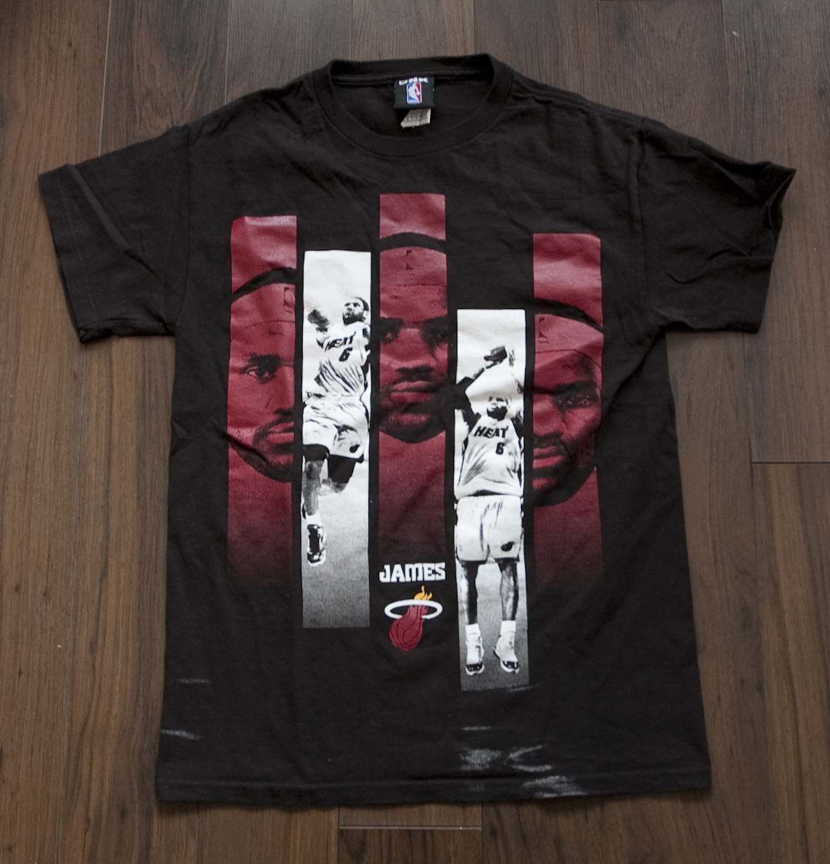 NBA Lebron James UNK NBA T Shirt Miami Heat Size S | Grailed