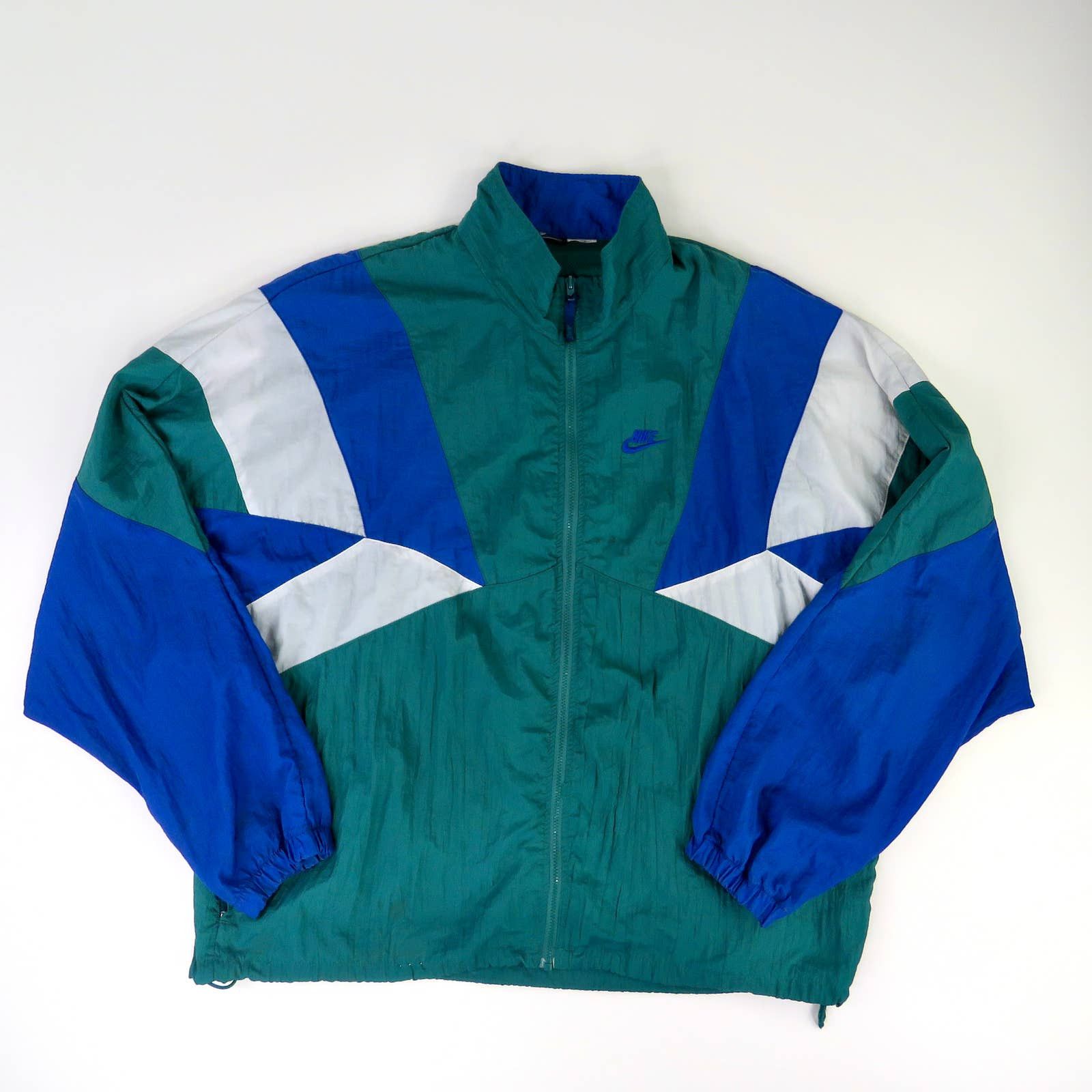 Nike × Streetwear × Vintage 1990s Vintage Nike Track Jacket Windbreaker ...