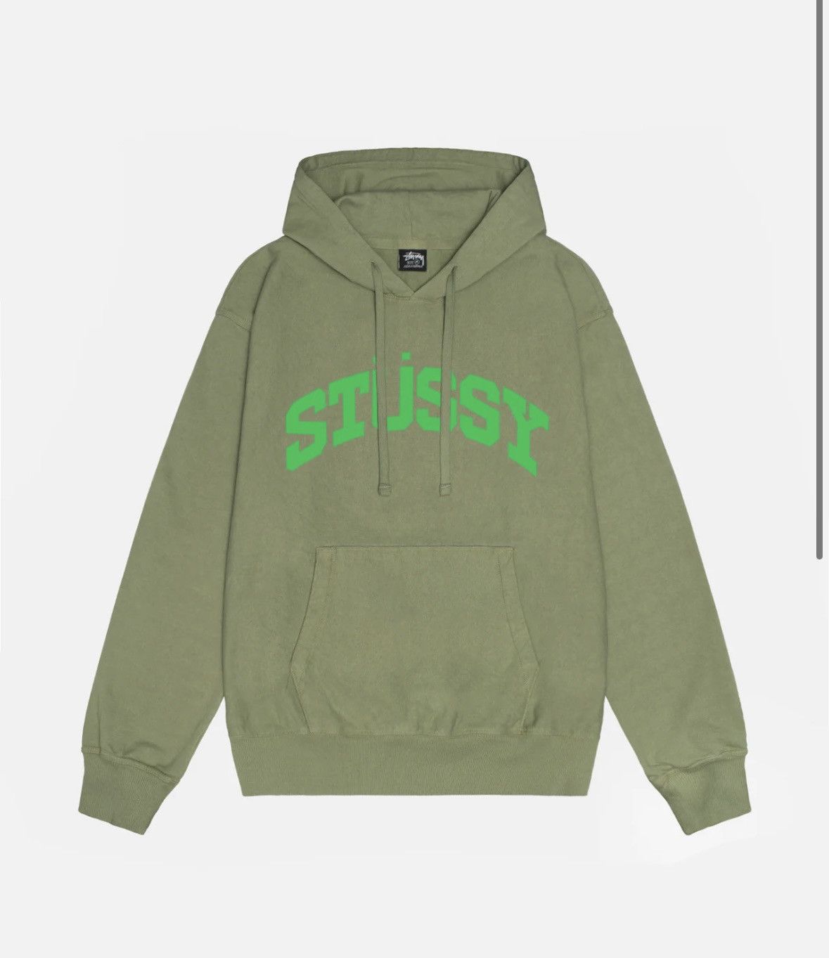 Stussy STUSSY BLOCK SPORT PIGMENT DYED HOODIE | Grailed