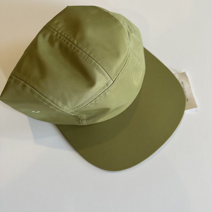 Cos COS Light Green 5 Panel Recycled Nylon Cap | Grailed