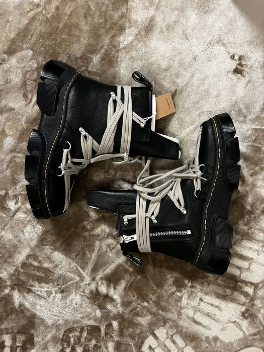 Rick Owens Rick Owens Doc Martens, 1460 Mega Lace Boot | Grailed